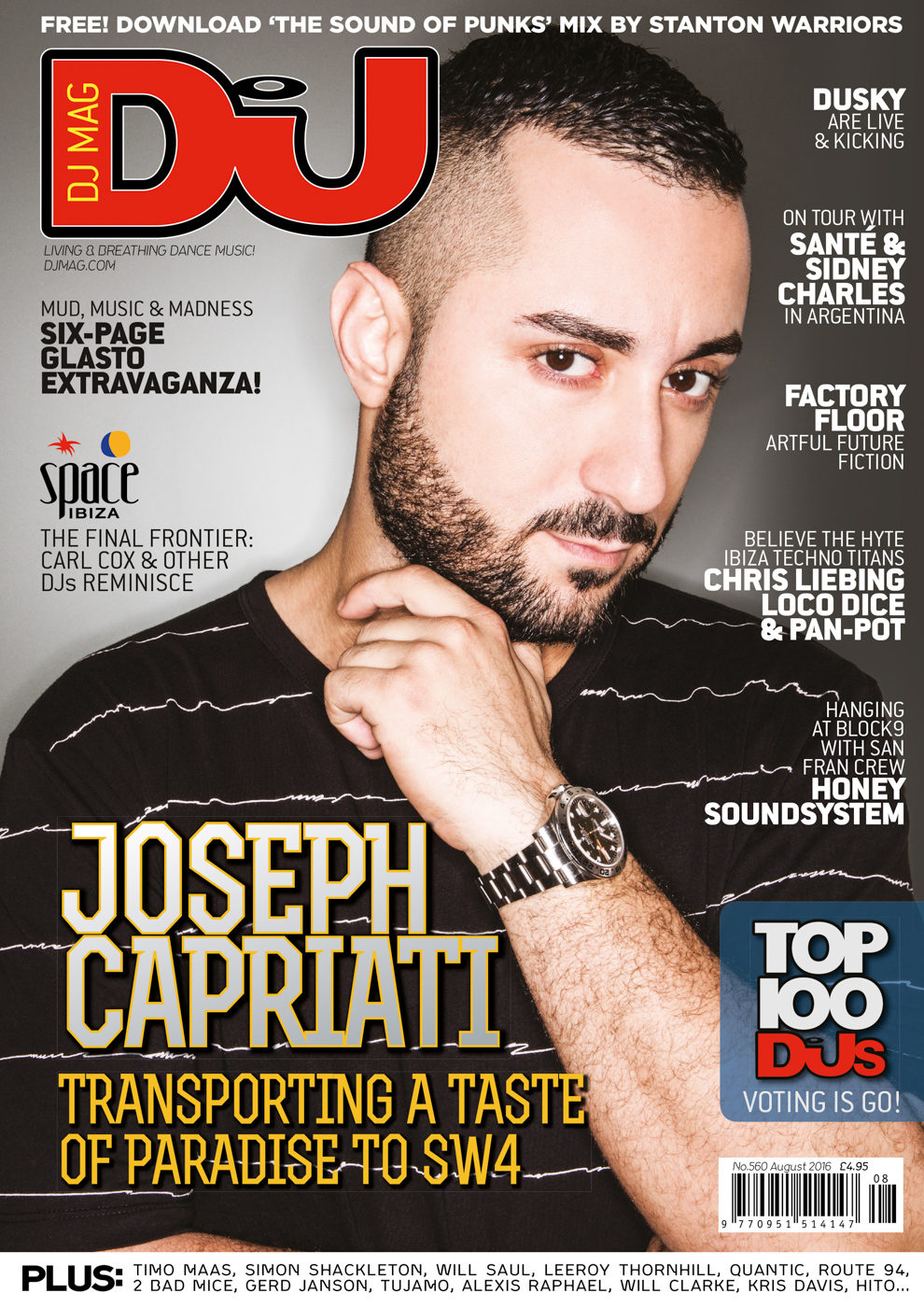 Joseph Capriati - DJ Mag Cover Shoot