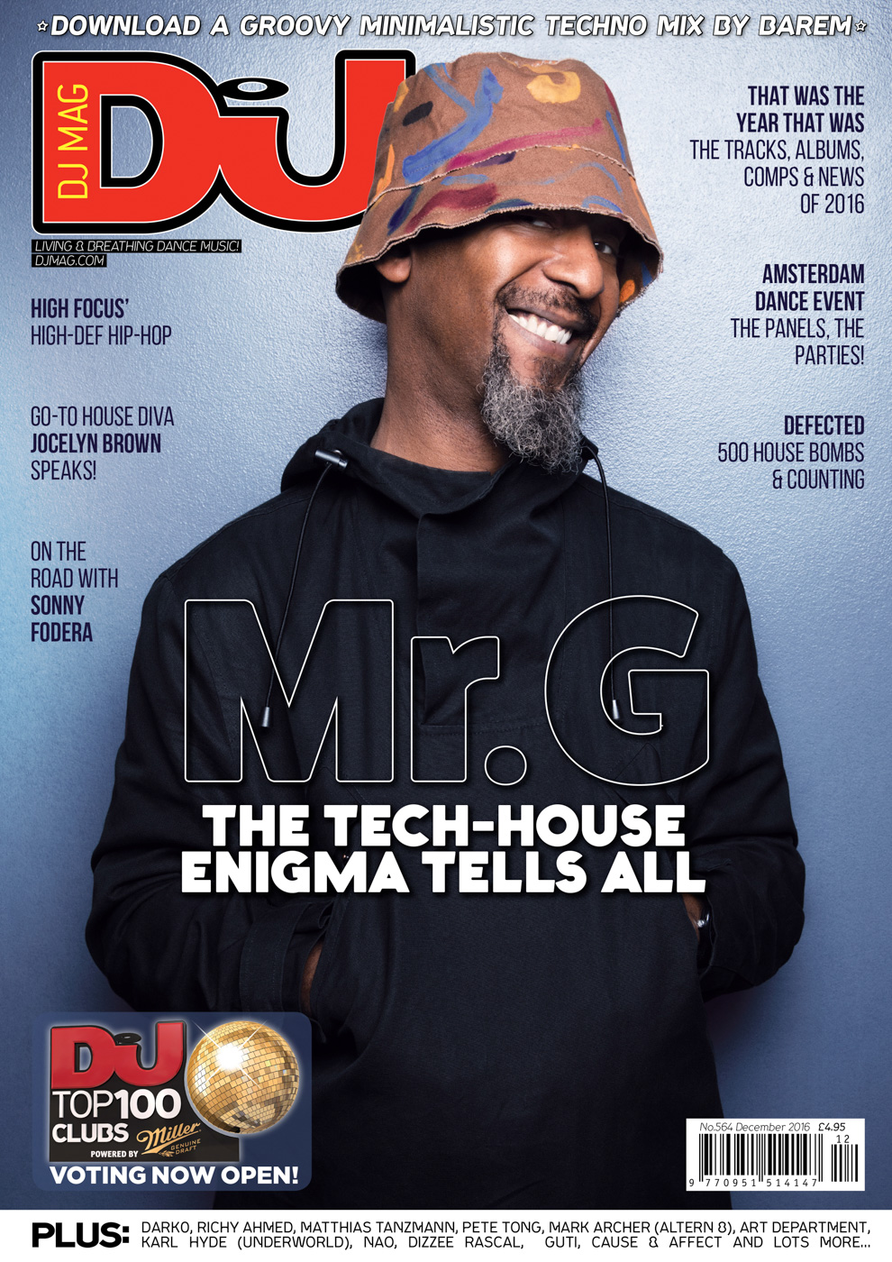 Mr G - DJ Mag Cover Shoot | Dan Reid